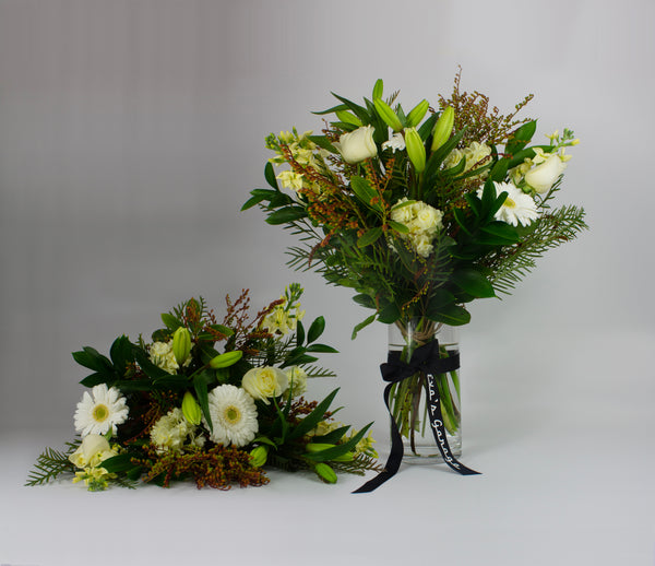 Neutral Flower Bouquet – Same Day Delivery in Wellington | Eva's Garage ...